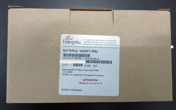 Entegris Gas Filter (Part Number: WG2FT1RR2) - Grand Millennium ...